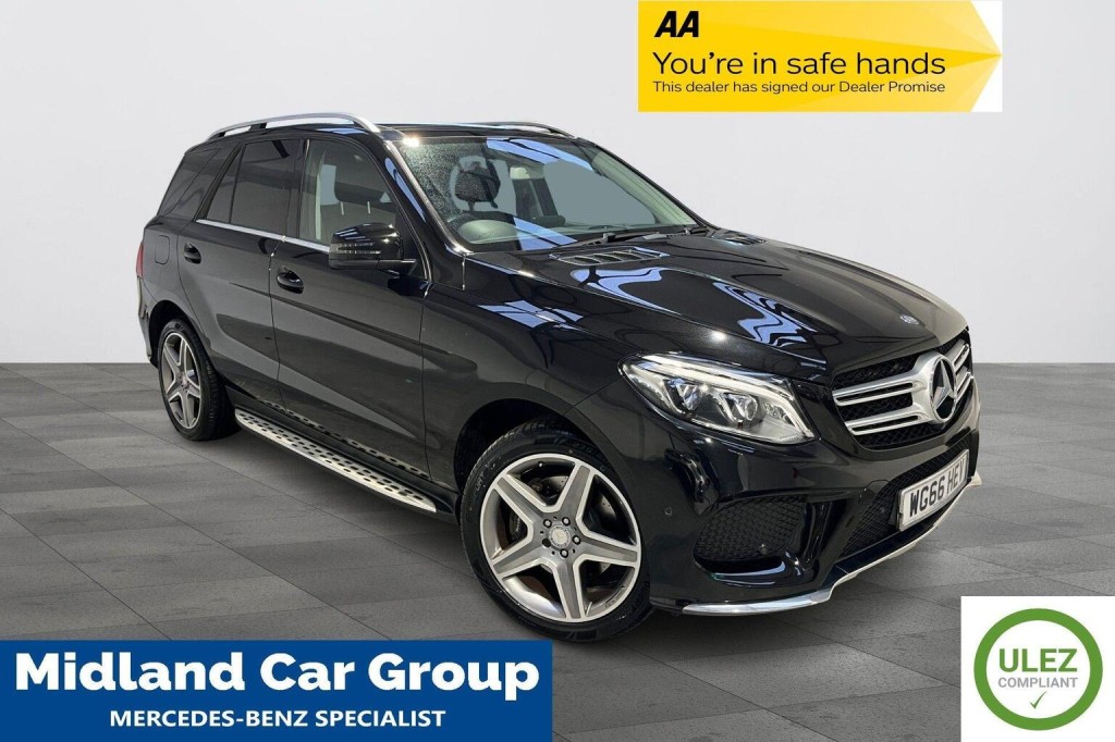 SOLD - Used MERCEDES-BENZ GLE 2016 Black in Walsall, West Midlands ...