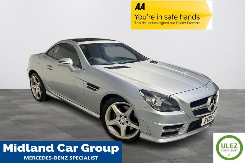 SOLD - Used MERCEDES-BENZ SLK 2015 Silver in Walsall, West Midlands ...